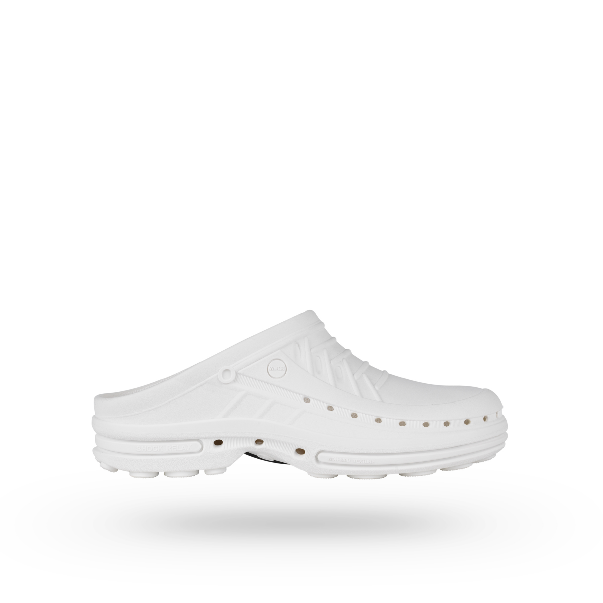 WOCK White Theatre Clogs - Men and Women CLOG 10 - 10000090