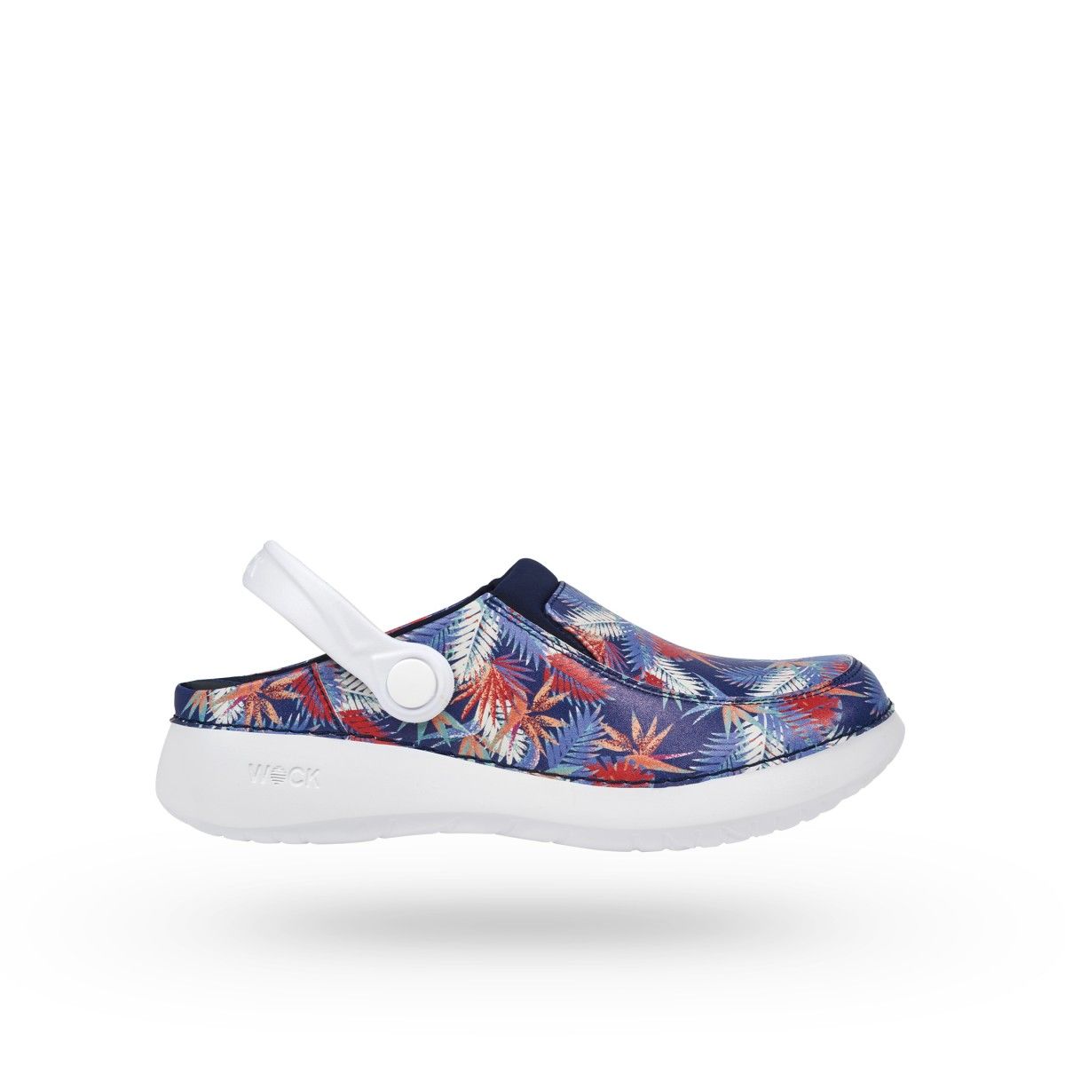 WOCK Women Clogs w/ Tropical Flowers' Design - FEEL UNIQUE 04 - 10015563